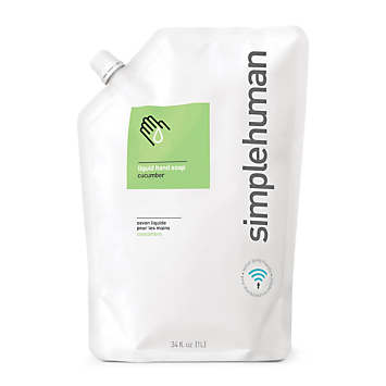 simplehuman 1L Liquid Hand Soap Refill Pouch | Freemans