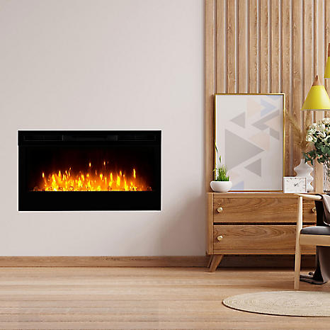 Dimplex Wall Mount Dimplex Artesia Wall Mounted Electric Fire