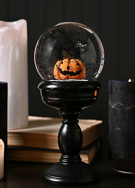Halloween snow globe store