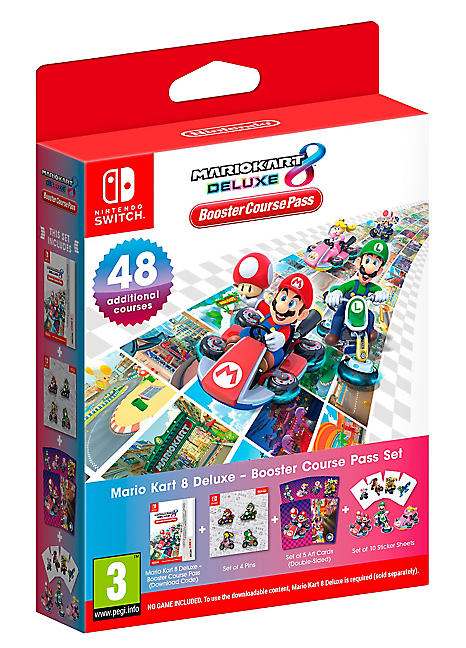 Nintendo Switch Mario Kart 8 Deluxe Booster Pass Set Freemans