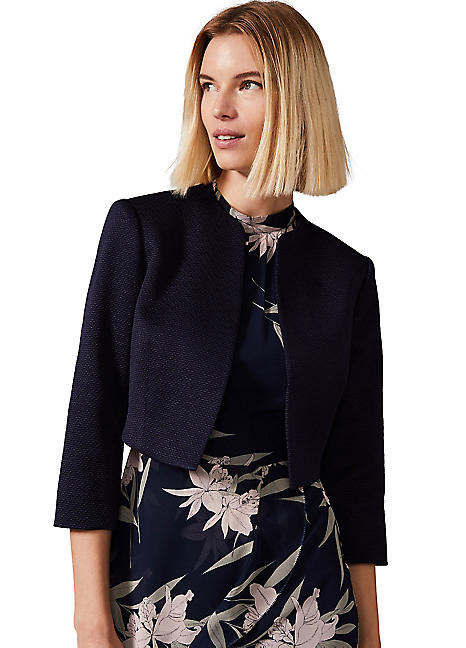 Phase Eight Karlee Textured Bolero Jacket | Freemans