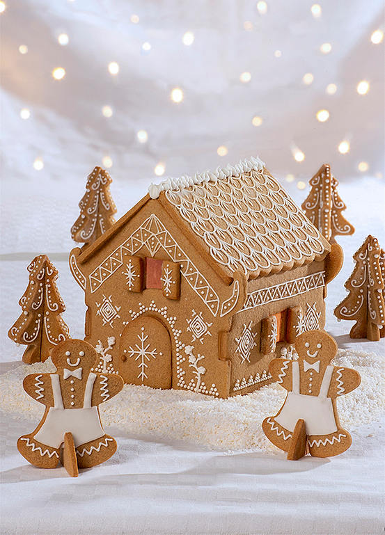 20 Piece Gingerbread House Biscuit Set | Freemans