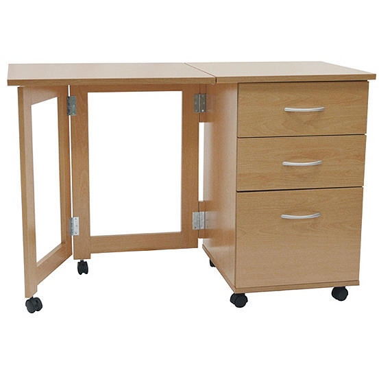 3 Drawer Folding Desk | Freemans