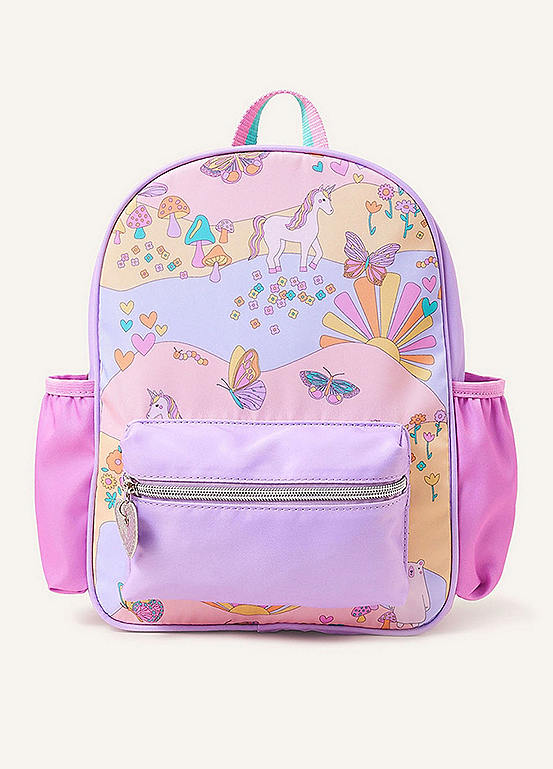 Accessorize Kids Unicorn Print Backpack | Freemans