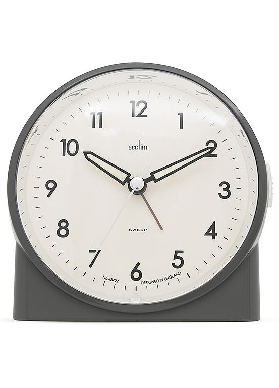 Acctim Aarlo Analogue Alarm Clock - London Sky | Freemans