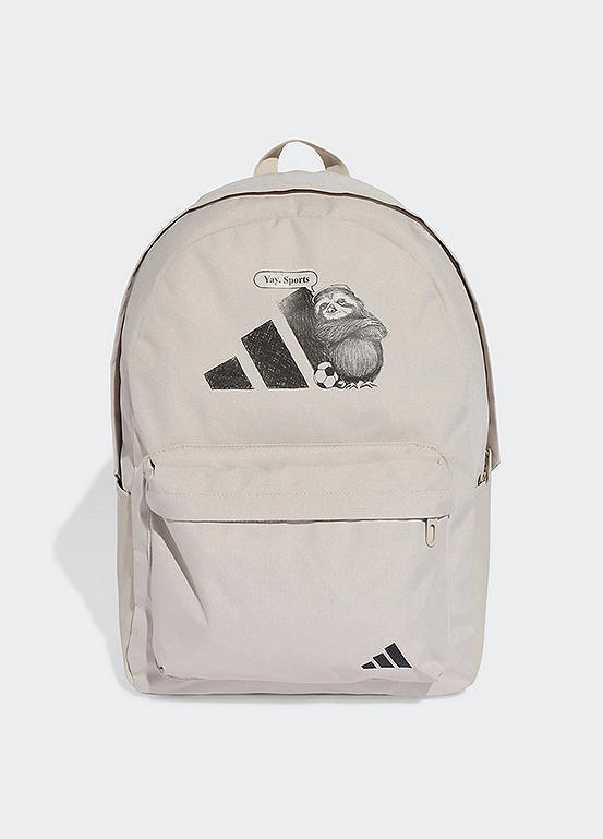 adidas Performance Front Pocket Logo Print Backpack | Freemans