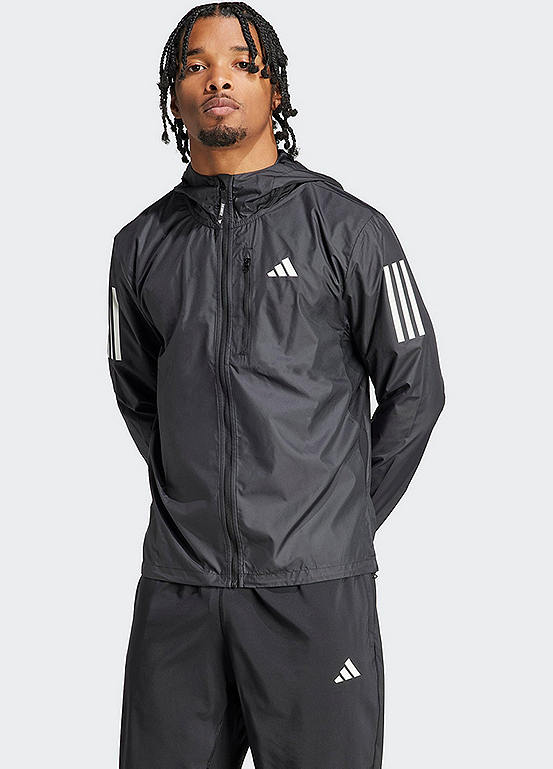 adidas Performance Hooded Running Jacket | Freemans