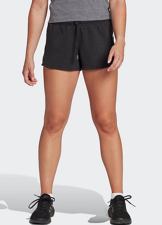 Adidas Performance Train Essentials 3 Stripes Pacer Shorts Freemans