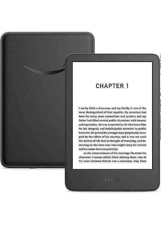 Amazon Kindle 6 Inch E-Reader - 16 GB, Black (2024) | Freemans