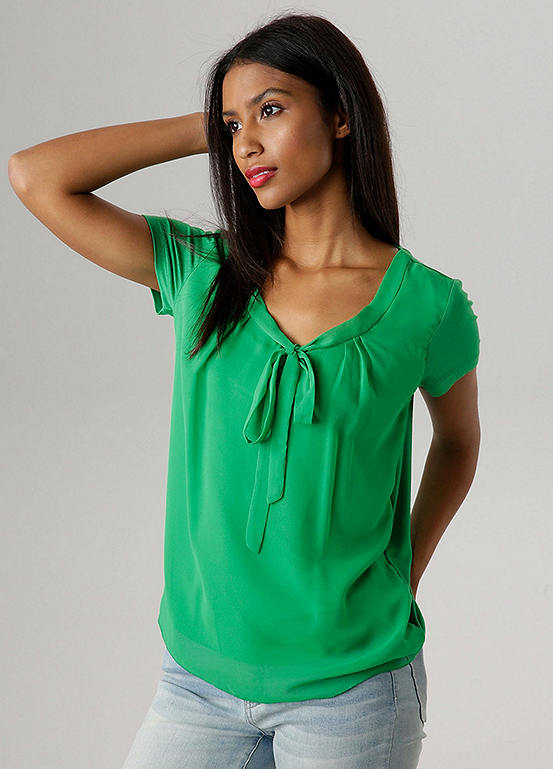 Aniston Short Sleeve Blouse | Freemans