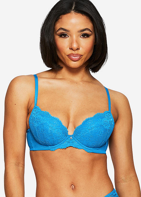 Ann Summers Sexy Lace Planet Underwired Padded Plunge Bra | Freemans
