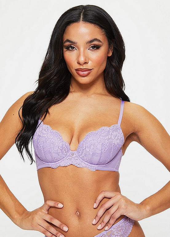 Ann Summers Sexy Lace Planet Underwired Padded Plunge Bra Freemans