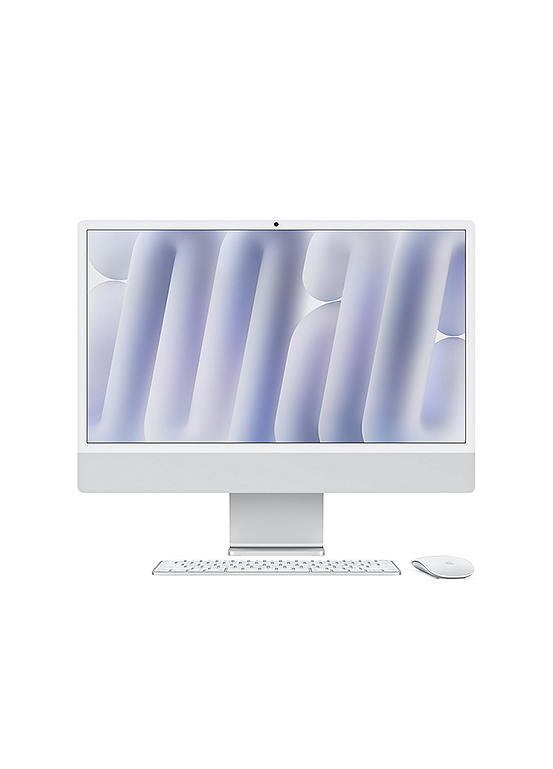 Apple 24-Inch iMac with Retina 4.5K Display, Nano-Texture Glass: M4 ...
