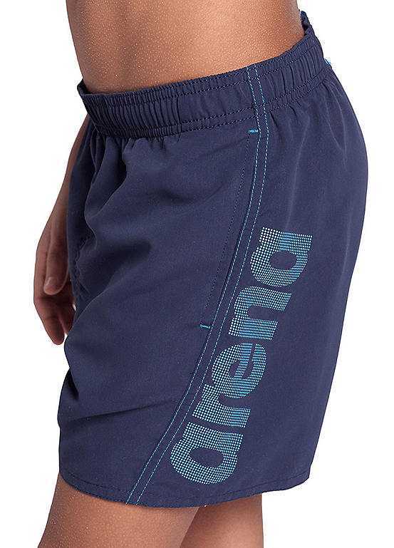 Arena Kids Fundamentals Logo Boxer Swim Shorts | Freemans