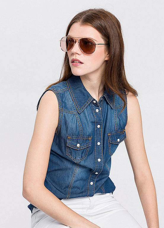 Arizona Denim Blouse | Freemans