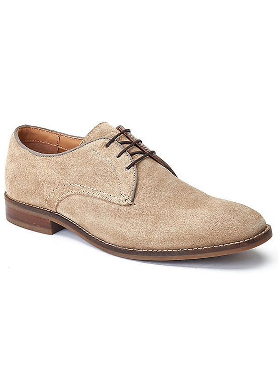 Base London Brown Bronte Derby Shoes | Freemans