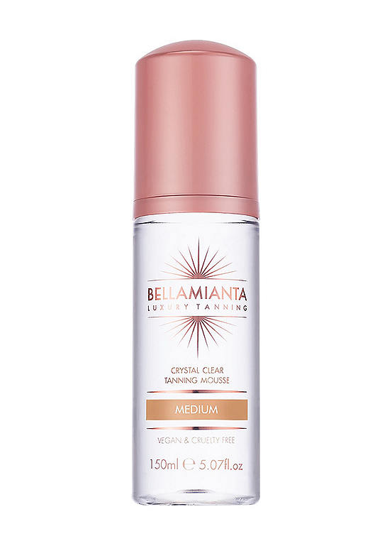Bellamianta Crystal Clear Tanning Mousse 150ml | Freemans