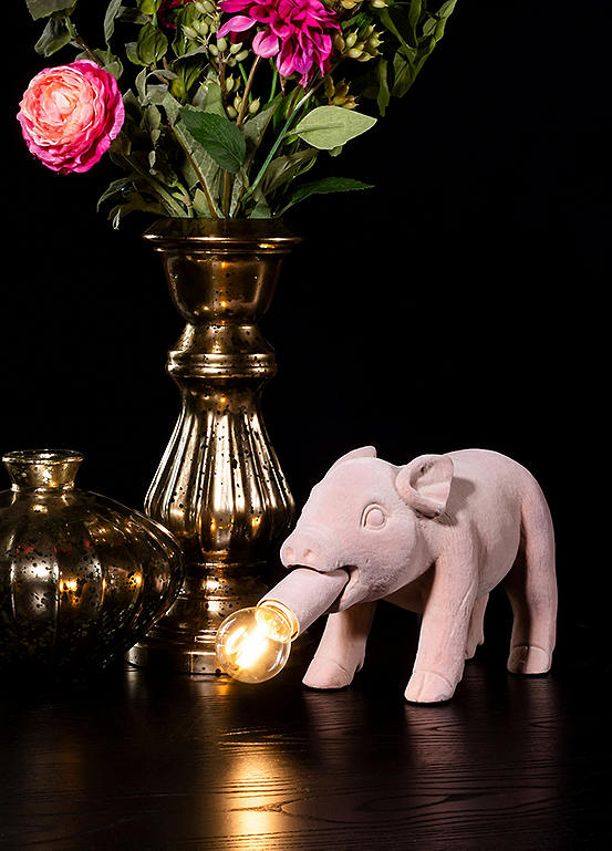 BHS Hilda Pig Table Lamp | Freemans