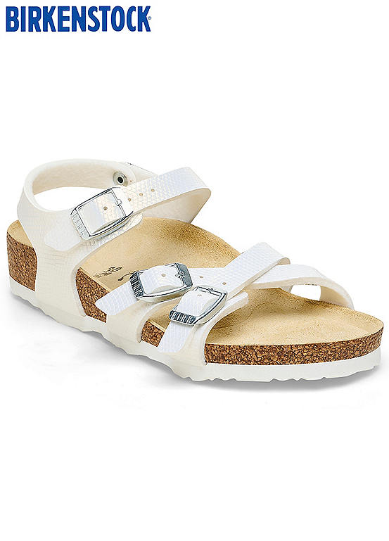 Birkenstock Kumba Girls Shiny Lizard Sandals | Freemans