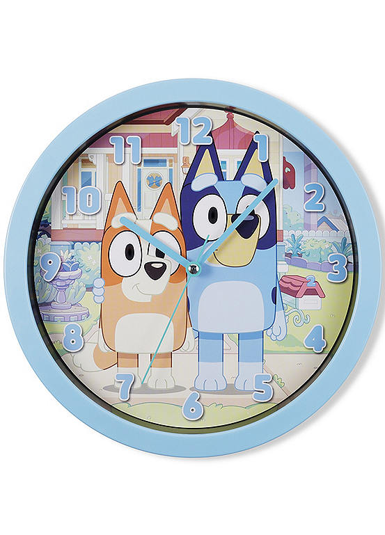 Bluey Bluey Printed Wall Clock | Freemans