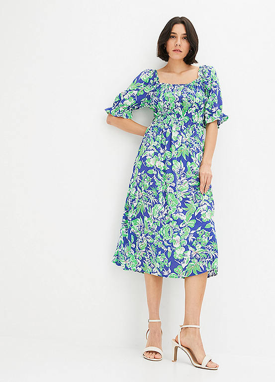 bonprix Floral Midi Dress | Freemans