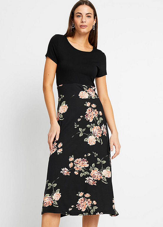 bonprix Floral Midi Dress | Freemans