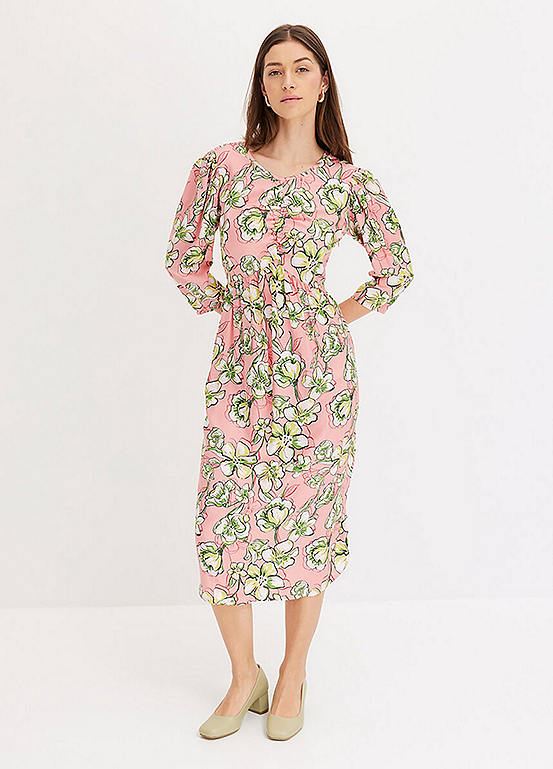 bonprix Floral Midi Dress | Freemans