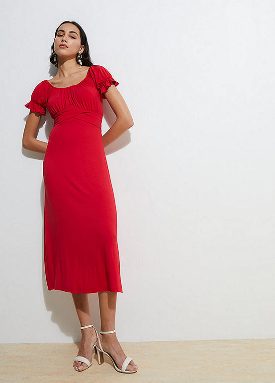 bonprix Jersey Midi Dress | Freemans