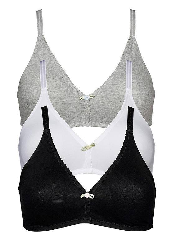 Bonprix Pack of 3 Bras | Freemans