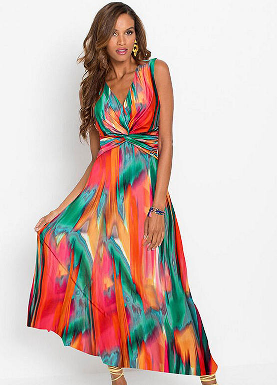 bonprix Painterly Maxi Dress | Freemans