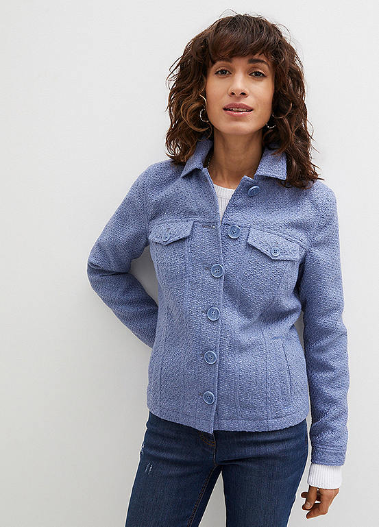 bonprix Short Boucle Jacket | Freemans