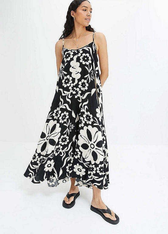 bonprix Strappy Floral Maxi Dress | Freemans