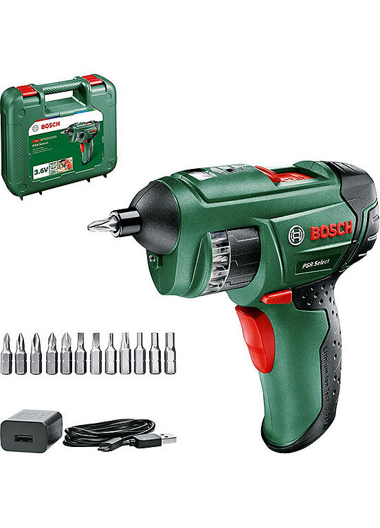 Bosch PSR Select Cordless Screwdriver | Freemans