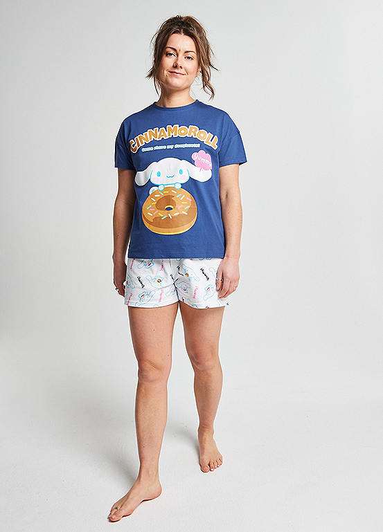 Brand Threads Cinnamoroll Short Pyjama Set | Freemans