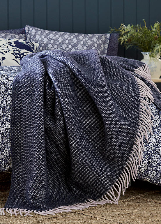 Burleigh X Bedeck Of Belfast Burleigh Wool Throw | Freemans