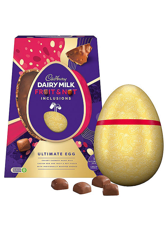 Cadbury Dairy Milk Fruit & Nut Inclusion Ultimate Easter Egg | Freemans