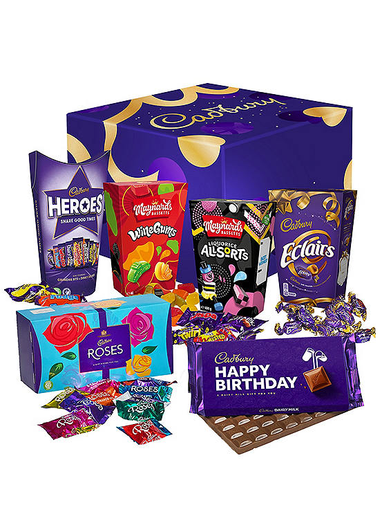 Cadbury Happy Birthday Large Chocolate Gift Hamper | Freemans