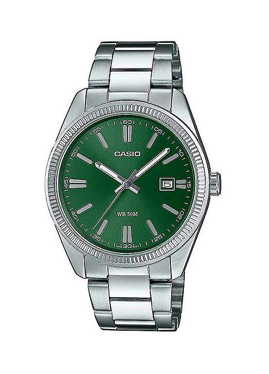 Casio Classic Collection Analogue Green Unisex Watch | Freemans