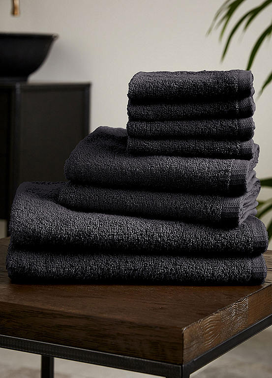 Catherine Lansfield Quick Dry Plain Dye Towel Range | Freemans