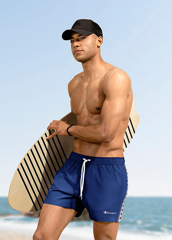 Champion Drawstring Swim Shorts | Freemans