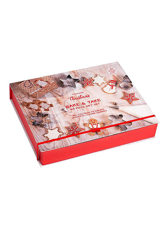 Christmas Bake & Take 62 Piece Gift Box Set | Freemans