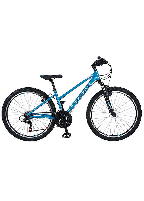 Claud Butler Light Blue Edge HT Low Step Mountain Bike - 18 Inch Frame | Freemans