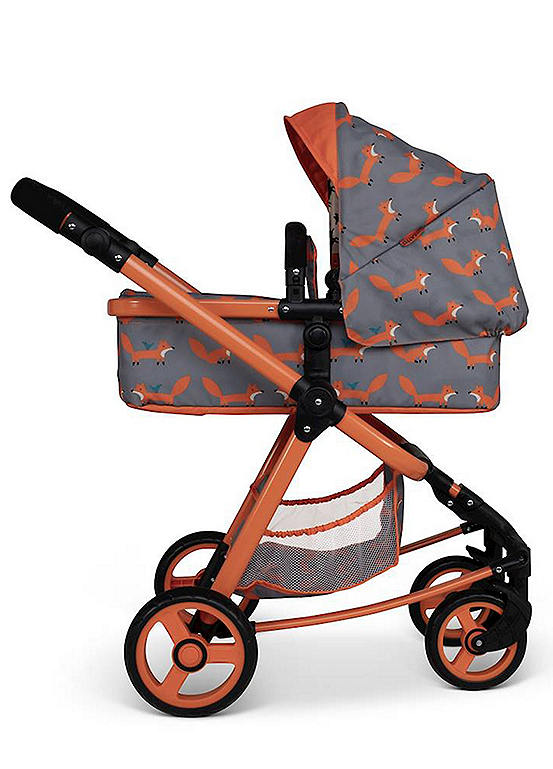 Cosatto Giggle Quad Dolls Pram in Charcoal - Mister Fox | Freemans