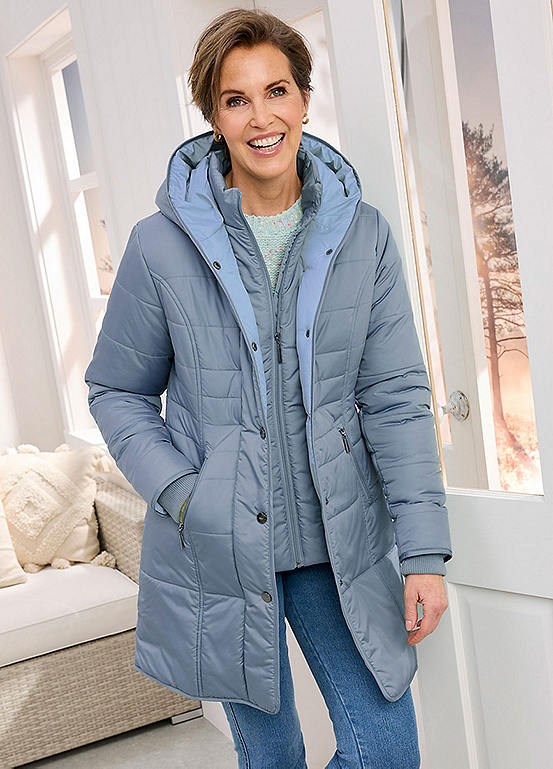 Cotton Traders Padded Hooded Jacket | Freemans