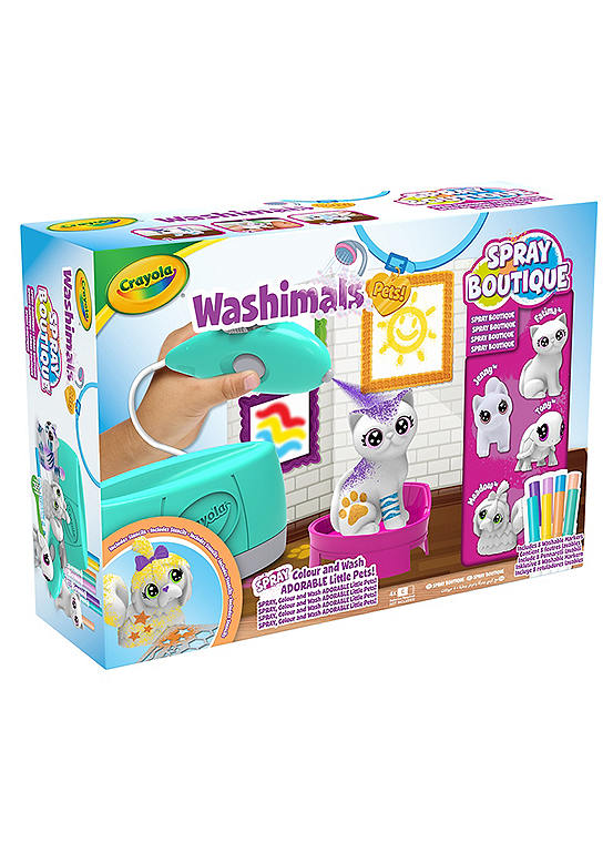 Crayola Washimals Spray Boutique | Freemans