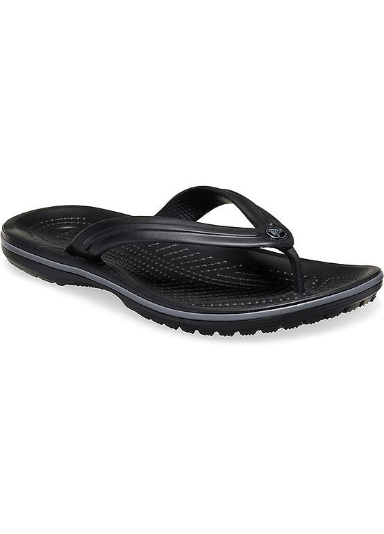 Crocs Black Crocband Flip-Flops | Freemans