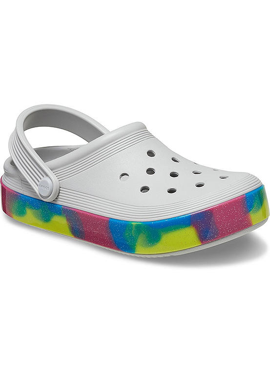 Crocs Grey Kids Off Court Clogs | Freemans