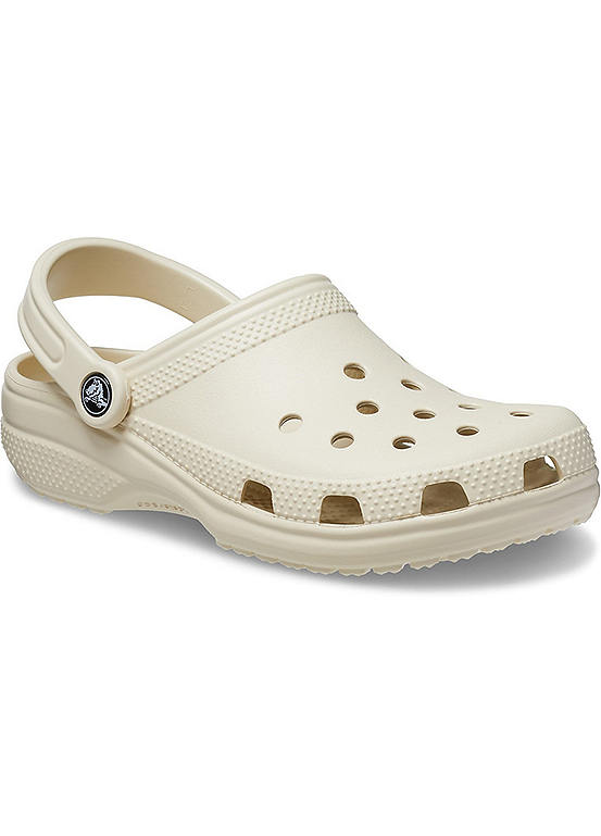 Crocs White Classic Clogs | Freemans