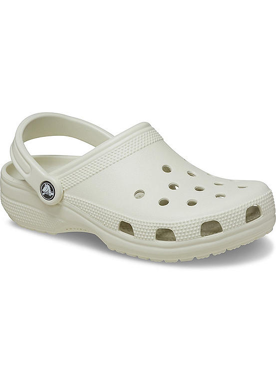 Crocs White Classic Clogs | Freemans