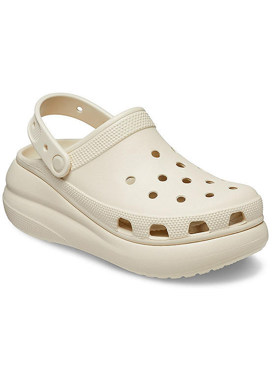 Crocs White Classic Crush Clogs | Freemans